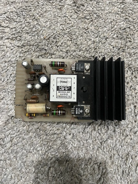 VINTAGE MAP PM40 Preamp EQ Card Module Opamp PDM40 Chip Modular Audio ...