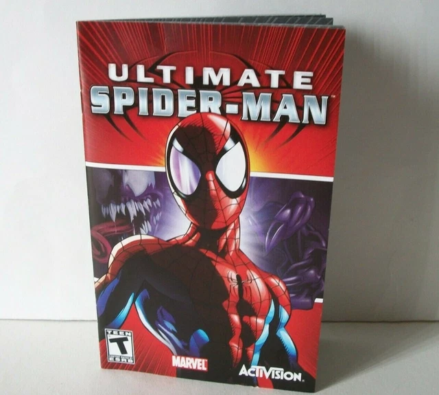 ULTIMATE SPIDER-MAN PS2 Manual Only NO GAME PlayStation 2 Instruction ...