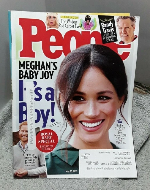 PEOPLE MAGAZINE - May 20 2019 - Meghan and Harry £4.81 - PicClick UK