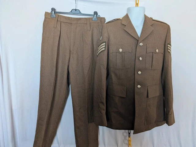 BRITISH ARMY STAFF sergeant fusiliers no 2 dress armour uniform £31.92 ...