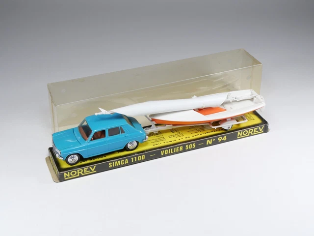 NOREV - 94 - Simca 1100 et Voilier 505 - Turquoise - En boite EUR 589 ...