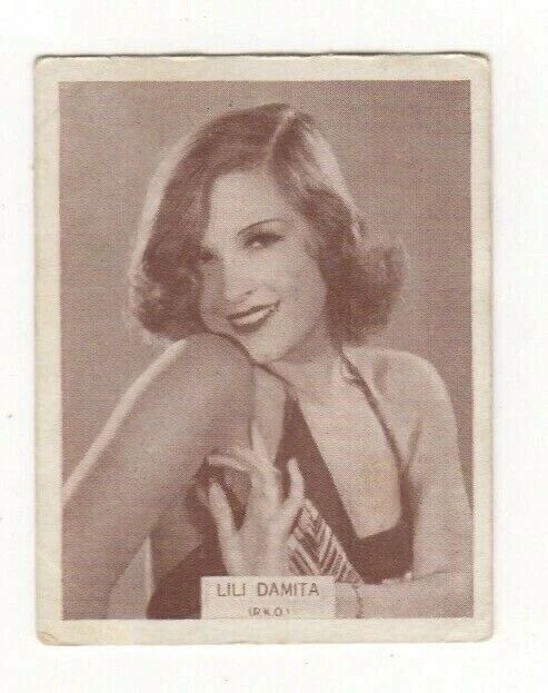 WILLS AUSTRALIA FAMOUS Film Stars #40 Lili Damita £1.46 - PicClick UK