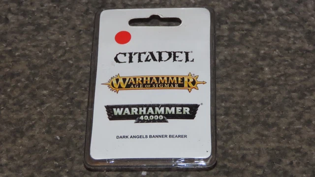 GAMES WORKSHOP WARHAMMER 40k Dark Angels Banner Bearer Chapter Ancient ...