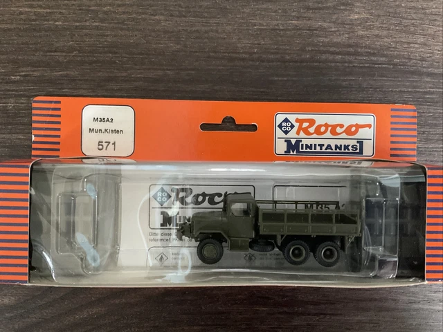ROCO MINITANKS 571: M35a2 Munitionskisten Truck Lkw Heer US Army,Neu ...