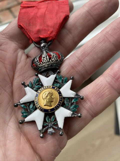 ORIGINAL 19TH CENTURY FRENCH NAPOLEON CROWN LEGION of HONOUR £117.22 ...