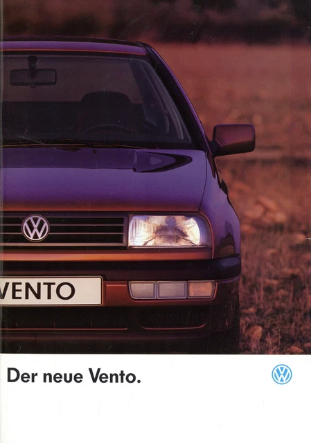 VW VENTO PROSPEKT 1992 8/92 D brochure prospectus brochure catalogue ...