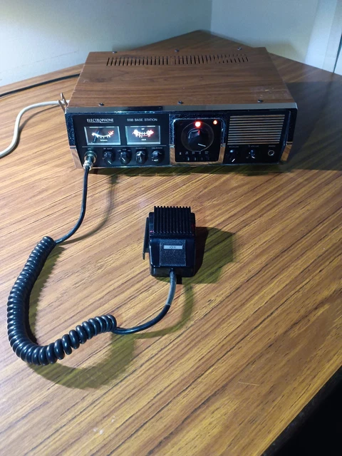 CB RADIO SSB 40 Ch +++ELECTROPHONE BASE STATION CYBERNET SSB Power ...