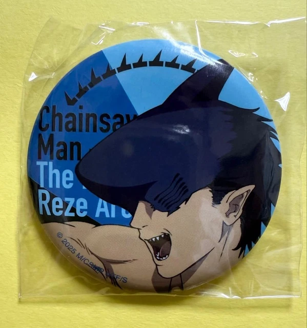 CHAINSAW MAN THE Movie Reze Edition Trading Can Badge/Beam £53.12 ...