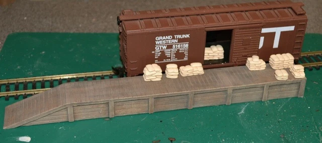 PRODUITS MP LOADING Ramp HO Scale, diorama rampe dock platform # H034 ...
