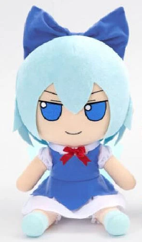 GIFT TOUHOU PROJET Fumo Cirno Poupée Peluche Milieu Taille 40cm Japon ...