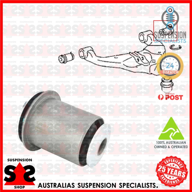 LOWER FRONT AXLE Mounting, Control/Trailing Arm Suit TOYOTA Hilux 2.4 D EUR 38,53 - PicClick FR