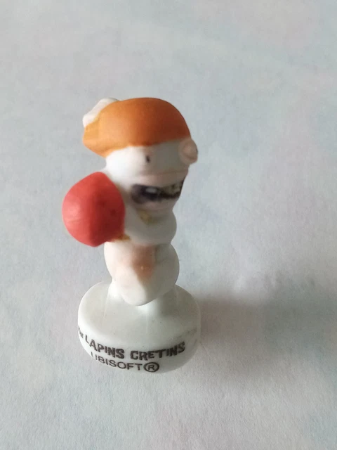 FÈVE PORCELAINE LAPINS Crétins Font Du Sport 'mate' EUR 1,80 - PicClick FR