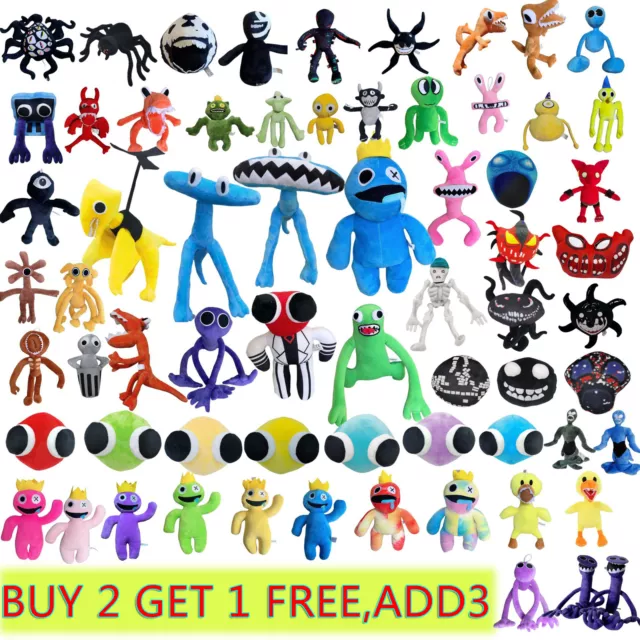 ROBLOX DOORS PLUSH Rainbow Friends Game Plush Toy Stuffed Doll Kids ...