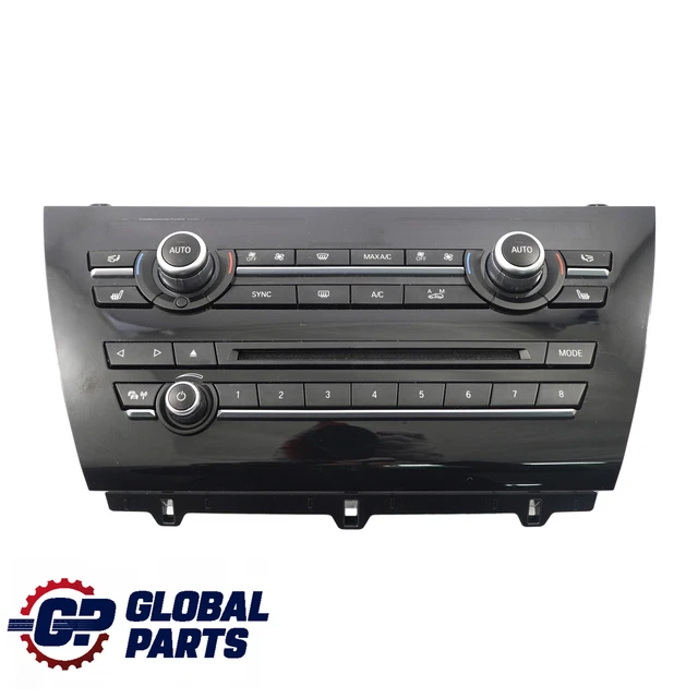 AIR CONDITIONING PANEL BMW X5 F15 Climate Control Radio A/C Switch ...