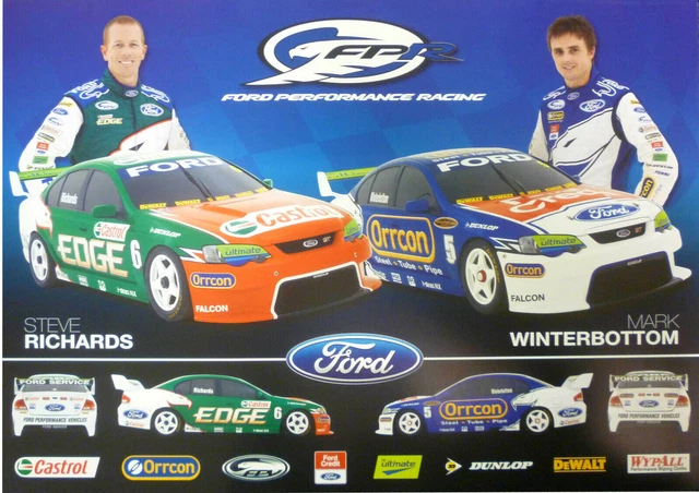 FORD FALCON BA FPR Castrol #6 Steve Richards Orrcon #5 Mark ...