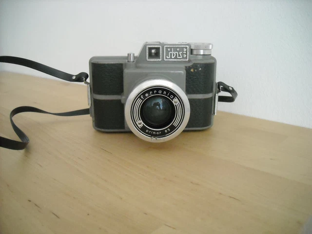 APPAREIL PHOTO ANCIEN FERRANIA ibis 6/6 gris primar 85 pour collection ...