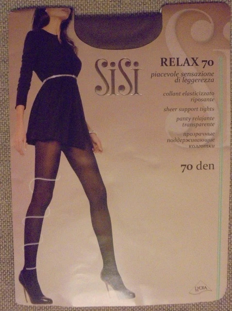 COLLANT SISI MODELLO Relax 70 Denari - Colore Daino - Taglia S EUR 7,50 ...