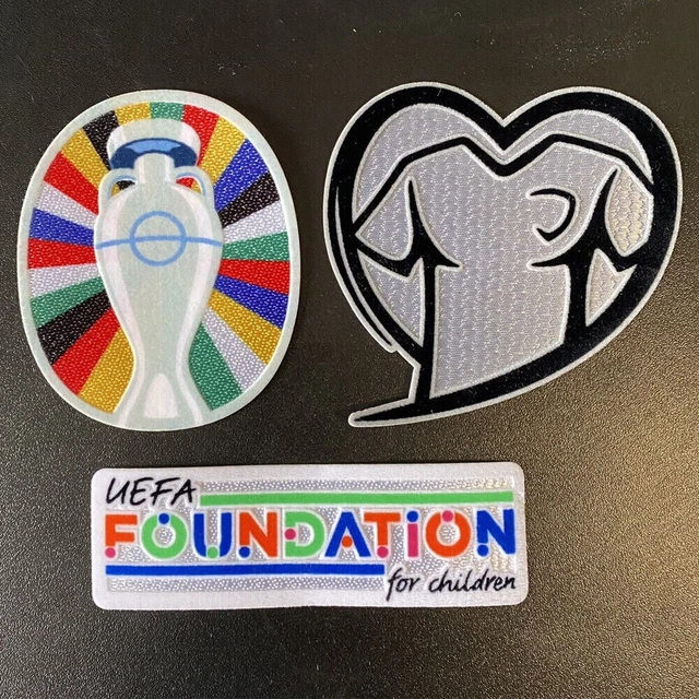 2024 UEFA EURO 2024 Cup + Foundation Patch New-Sports Memorabilia ...