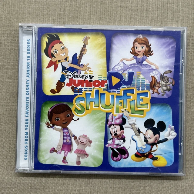 DISNEY JUNIOR DJ Shuffle (CD 2014) CLEAN Preschool Toddler Children's ...