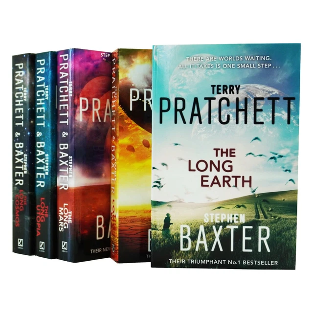 THE LONG EARTH Complete Collection 5 Books By Terry Pratchett - Adult ...