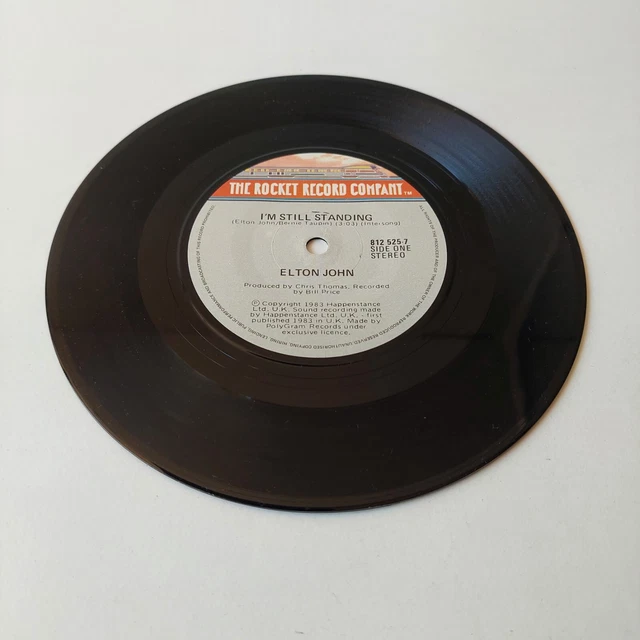 VINYL RECORD ELTON John I'm Still Standing Australian 7" Vinyl Record ...