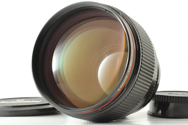 [EXC+5] CANON NEW FD NFD 85mm f1.2 L Portrait Prime MF Lens + Cap From ...