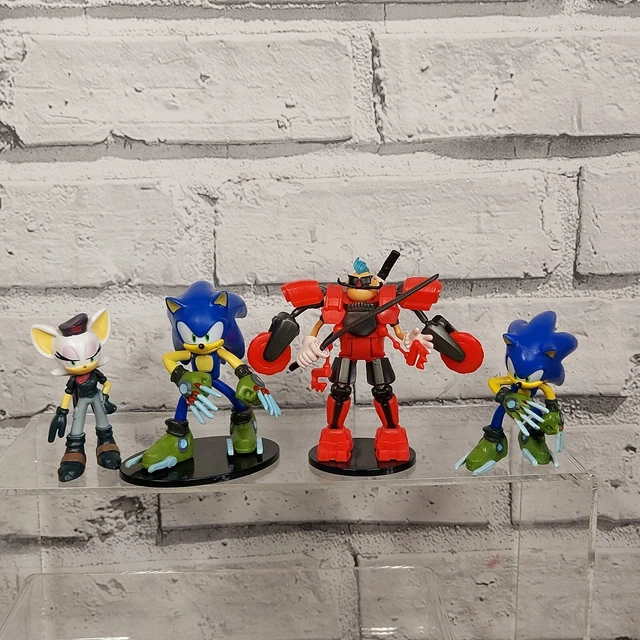 SONIC PRIME FIGURE Bundle Sonic Boscage Maze Dr Deep Robo Suit Rebel ...
