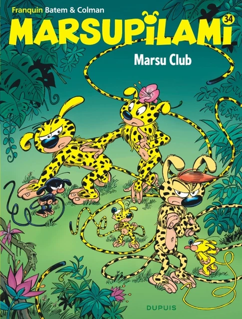 MARSUPILAMI 34, MARSU Club, première édition, dédicacé par BATEM EUR 55 ...