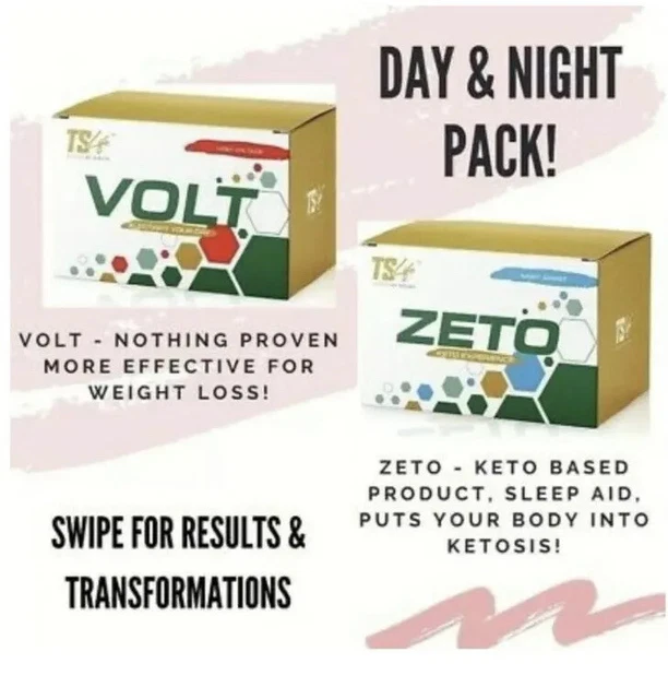 TS LIFE VOLT And Zeto Trial Pack 30 Capsules 🤩🔥🔥 £16.40 - PicClick UK