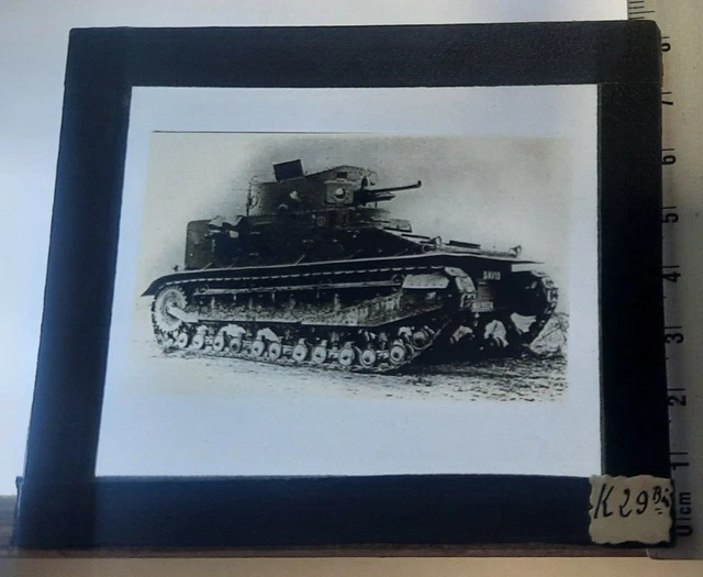 PLAQUE DIAPOSITIVE PHOTO Chars De Combat Panzer Tank Ww2 A Identifier ...