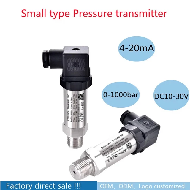 4-20MA PRESSURE SENSOR Transmitter 12-36V Liquid Gauge 150psi NPT1/4 ...