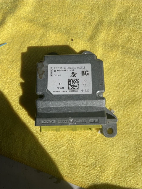 FORD FIESTA MK7 Airbag Control Module ECU 8V51-14B321-BG 2008-2012 £24. ...