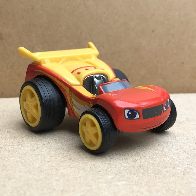 MATTEL BLAZE AND the Monster Machines Race Car Blaze Diecast Model VGC ...