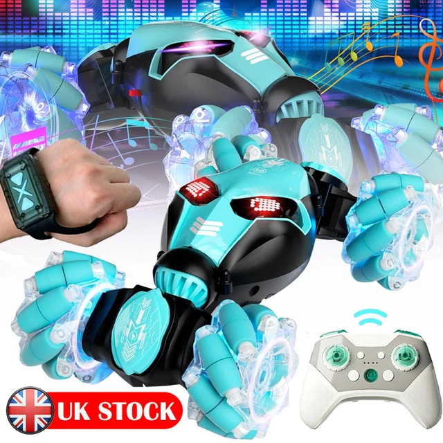 4WD HAND GESTURE 360° RC Stunt Car Sensing Off-Road Remote Control ...