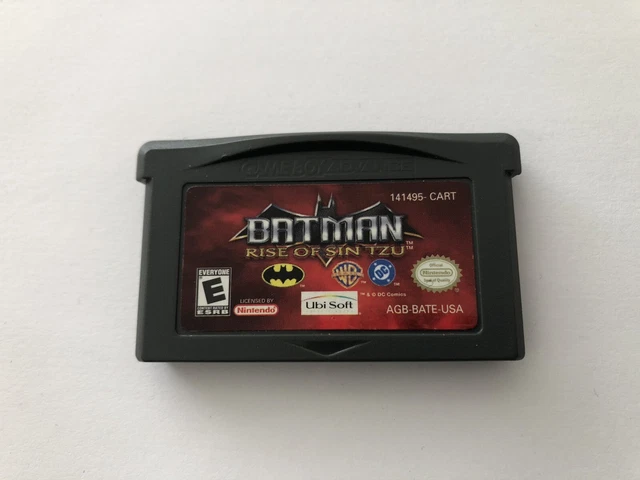 GAME BOY ADVANCE Batman Rise Of Sin Tzu Gameboy Agb-Usa EUR 32,00 ...