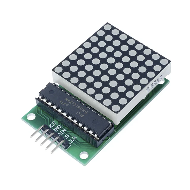 MAX7219 DOT LED Matrix Board MCU Control LED Display Module for Arduino ...