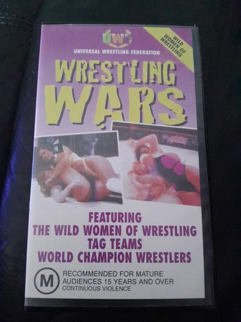 WWE WWF UWF Wrestling Wars Wrestling Vhs Video Not A Ex-Rental £12.53 - PicClick UK