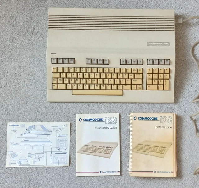 VERY RARE VINTAGE Commodore C128 Computer £104.72 - PicClick UK