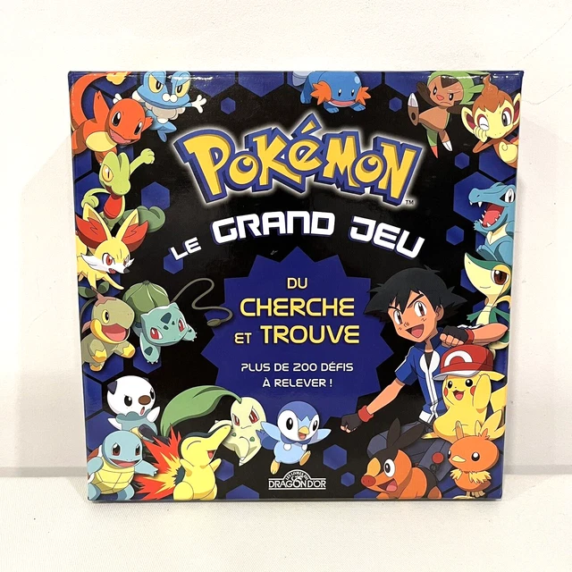POKEMON LE GRAND Jeu Du Cherche Et Trouve Board Game Complete 2016 ...