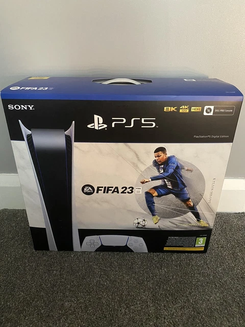 Sony Ps5 Digital Edition Console Ea Sports Fifa 23 Bundle White