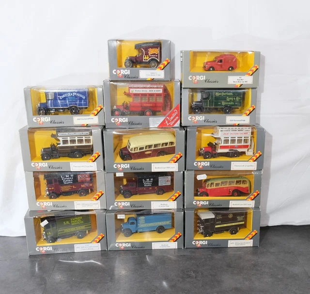 CORGI ORIGINAL CLASSICS Coaches Bus Commercial Trucks Vans Cars Joblot ...