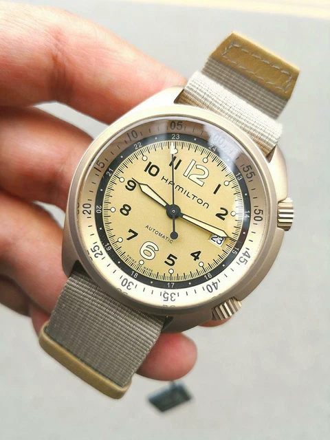 HAMILTON KHAKI AVIATION Pilot Pioneer Auto Men's Automatic Watch ...