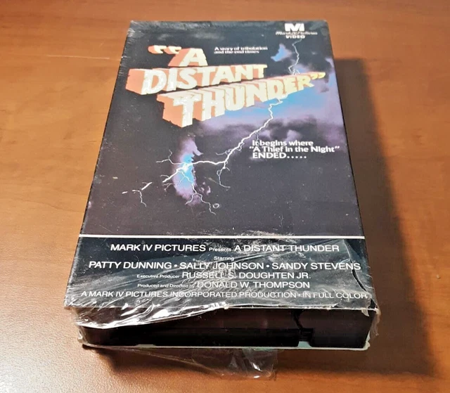 A DISTANT THUNDER VHS VCR Video Tape Used Movie Patty Dunning £8.35 ...
