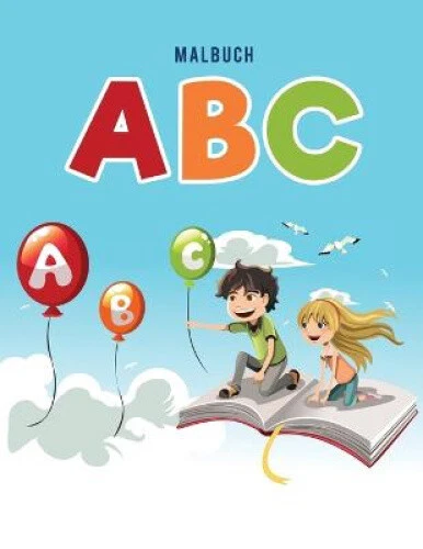 MALBUCH ABC [GERMAN] by Coloring Pages for Kids EUR 19,16 - PicClick FR