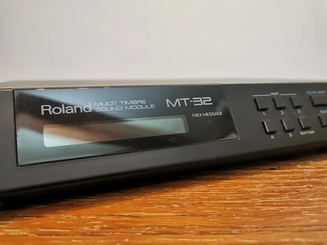 ROLAND MT-32 - With Sound Sheet ( Eng ) and Manuals ( Fr ) $370.00 ...