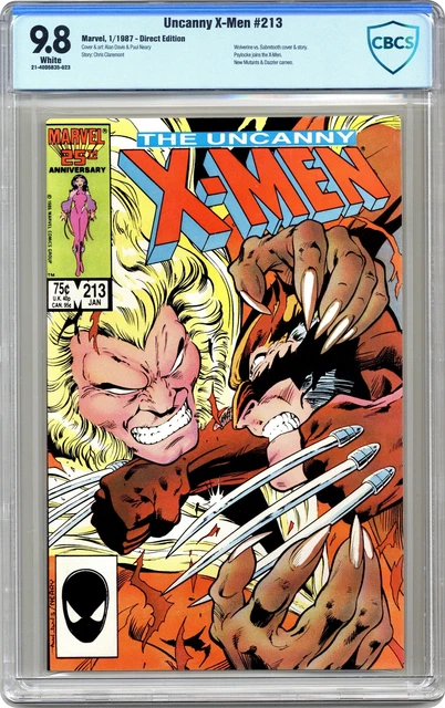 UNCANNY X-MEN # 213 CBCS 9.8 1987 EUR 200,01 - PicClick FR