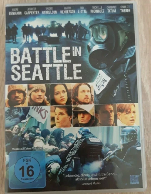 BATTLE IN SEATTLE (2010) Dvd mit Charlize Theron, Woody Harrelson EUR 1 ...