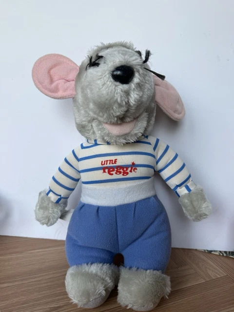 LITTLE REGGIE SOFT Plush Toys vintage Hasbro Roland Rat Superstar 11 ...