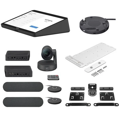LOGITECH RALLY PLUS 4K Conference System with TAP for Microsoft TEAMS ...