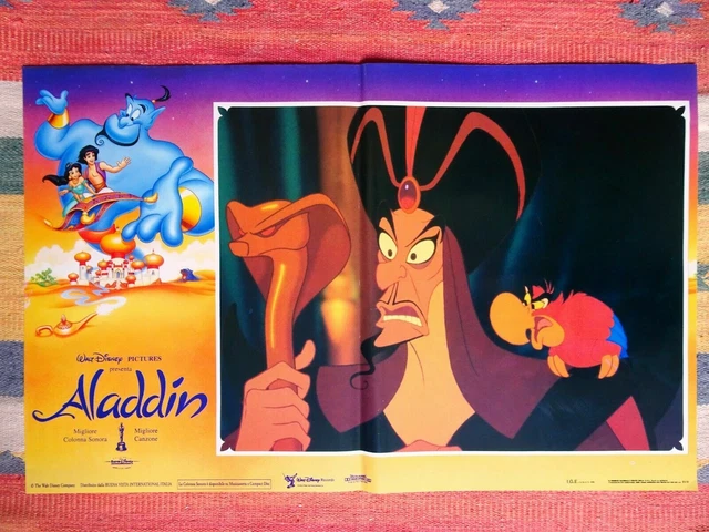 Fotobusta Aladdin Walt Disney Affiche Poster Originale Cinema 1992